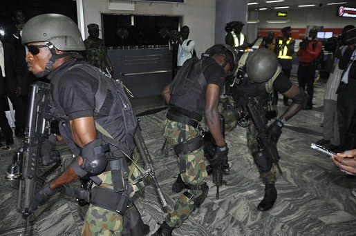 Photos from NAF counter terrorist exercise at Nnamdi Azikiwe ...