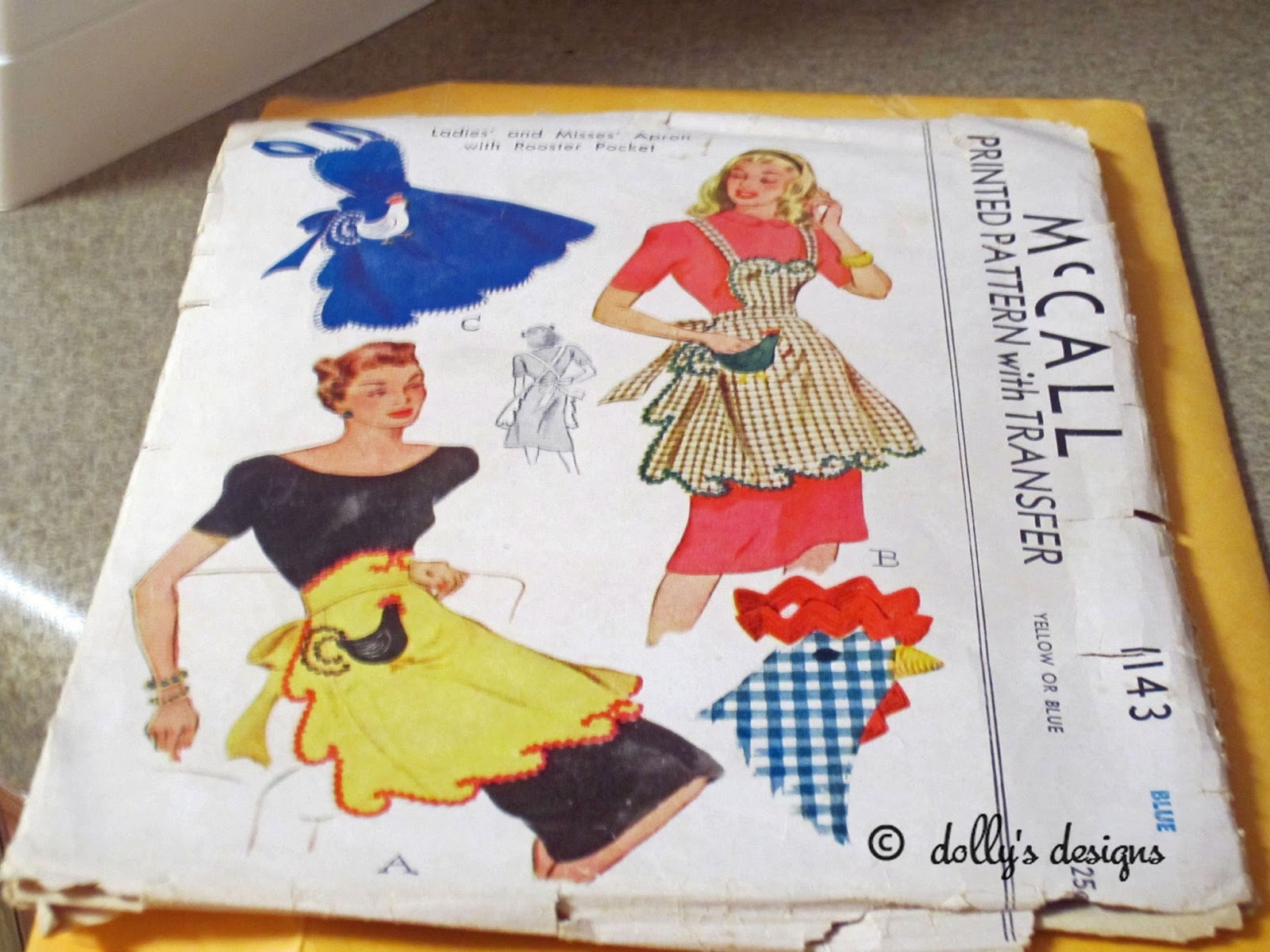 dolly's designs: Making "Molly"