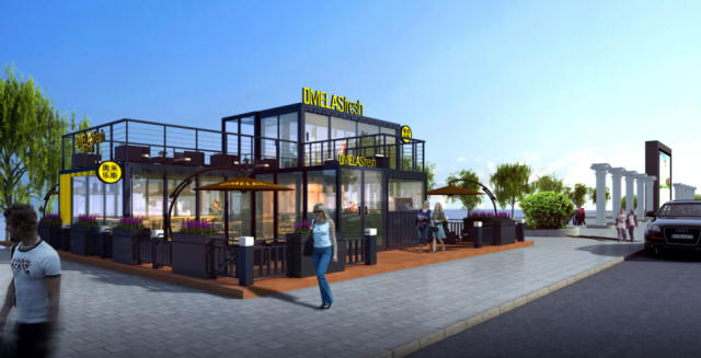 How To Build Your Own Shipping Container Restaurant ,Pop-up Coffe Shops ...