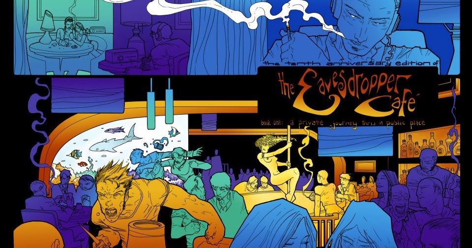 Small Press Comic Review: The Eavesdropper Cafe