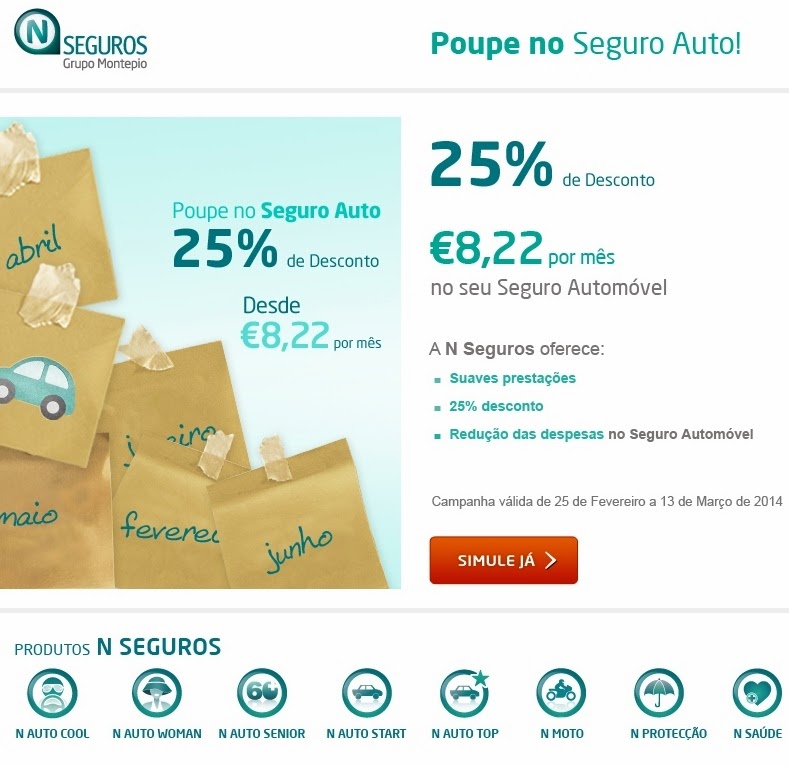 Casa do Pessoal SCML: N Seguros - Campanha Seguro Automóvel