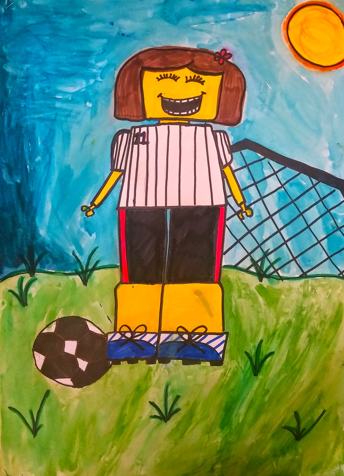 Art with Mrs. Seitz: Lego Self-Portraits