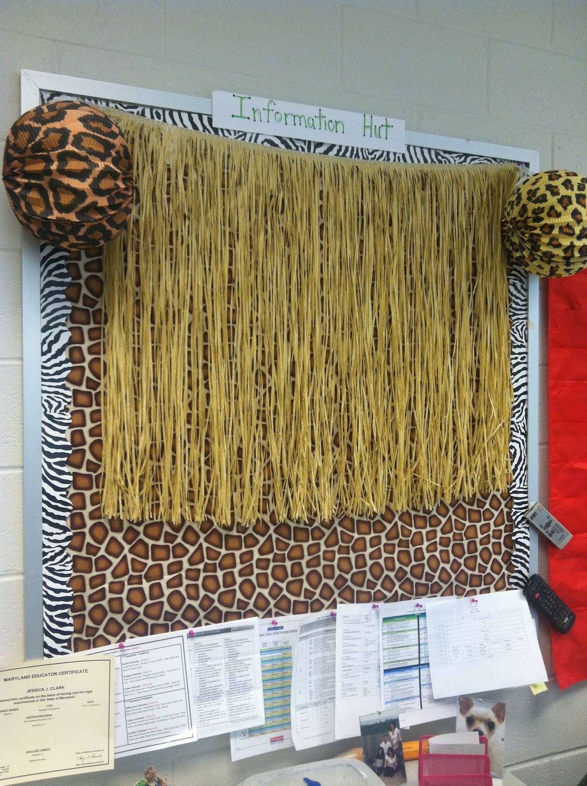 Jessica's First Grade Jungle