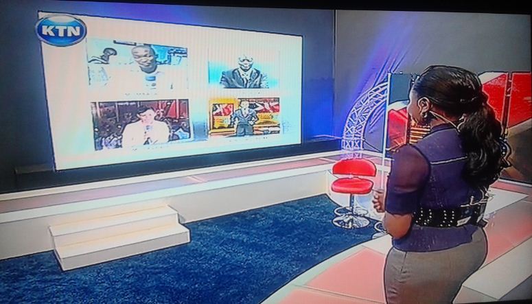 THE LATEST KENYAN NEWS: Pictures of KTN's New Election Studio