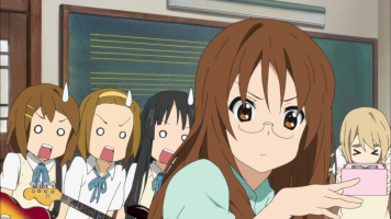 KEION!GEEK - a K-On! fan blog: Watching K-On! Episode 5 – “Adviser!”