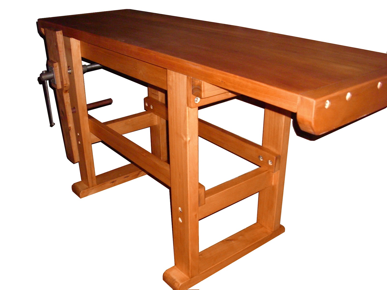 Banco De Carpintero En Eucaliptus - Tapa Plana | CarpinteroF