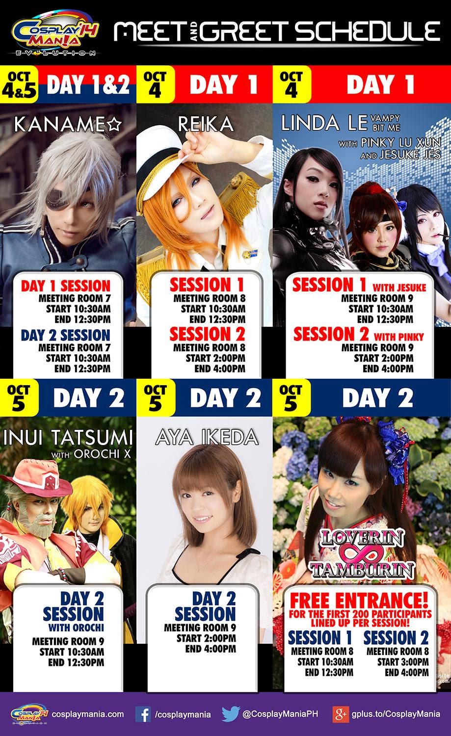 Cosplay Mania 2014 Evolution: Your Ultimate Event Guide - OtakuPlay PH ...