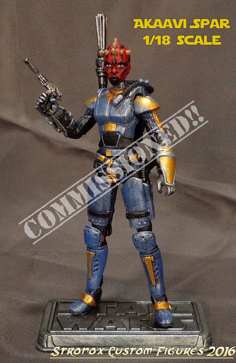Stronox Custom Figures: Star Wars: Akaavi Spar