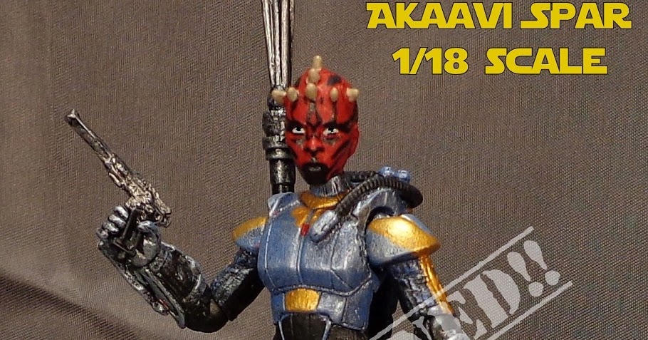 Stronox Custom Figures: Star Wars: Akaavi Spar
