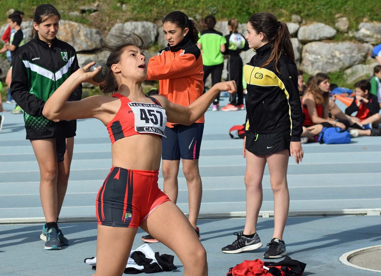 ATLETISMO/ Dos records Regionales y nueve medallas para el Atlético Castro