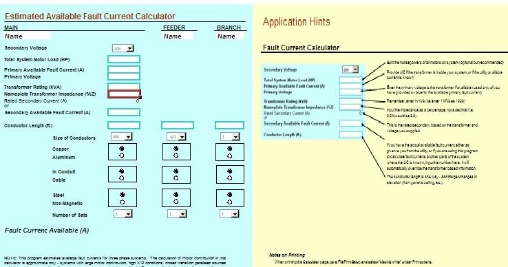 Selective Coordination Tools and Spreadsheets - Part Three ~ Electrical Knowhow