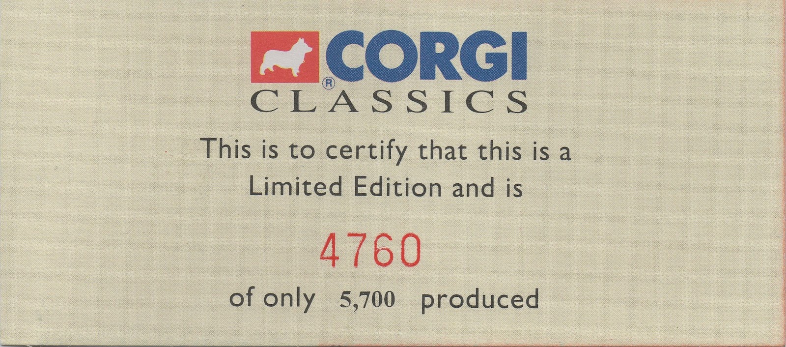 Toys and Stuff: Corgi Diecast Lionel City Mack B Pumper No. 52402