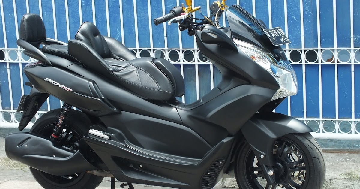 Inspirasi Populer Modifikasi Motor Pcx Warna Putih