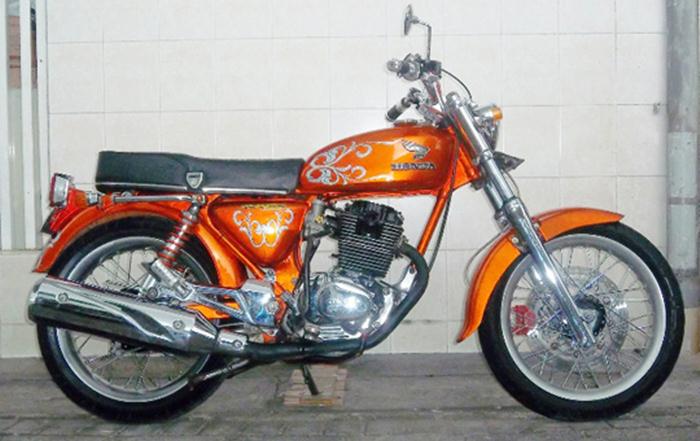Blog Latihan: Kumpulan Gambar Modifikasi Honda CB Klasik Paling Keren