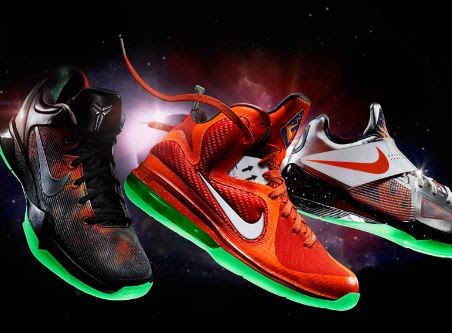 MY SPIZZOT: Nike Lebron 9,KD & Kobe 7 Galaxy Allstar Sneaker (Official ...
