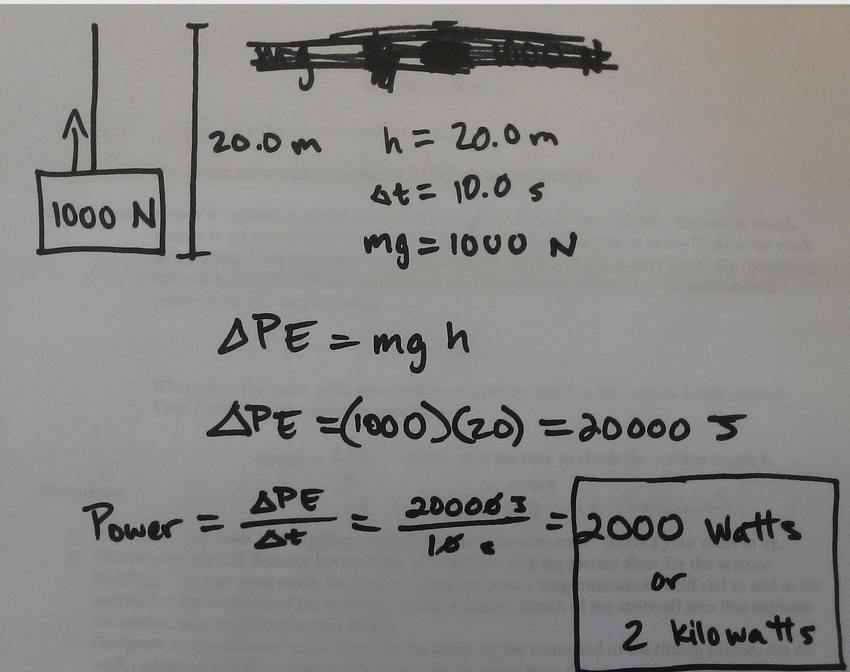 Physics 4A balewis: Human Power Lab