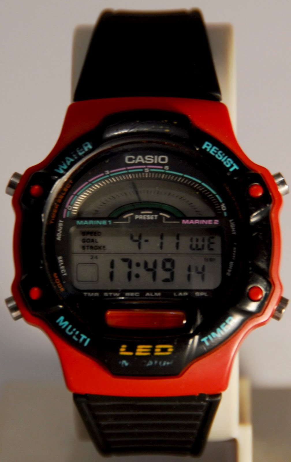 Zona Casio: Casio MRT-100 y DMR-100 Marine Gear