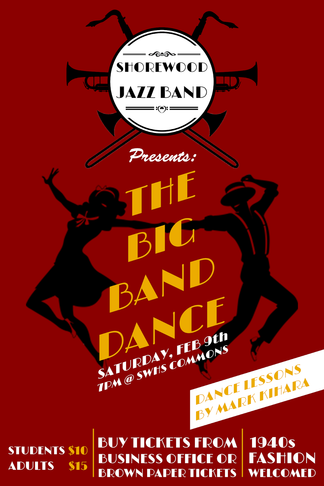 Shoreline Area News Big Band Dance At The Shorewood Commons Feb 9 shoreline-area-news-big-band-dance-at-the-shorewood-commons-feb-9