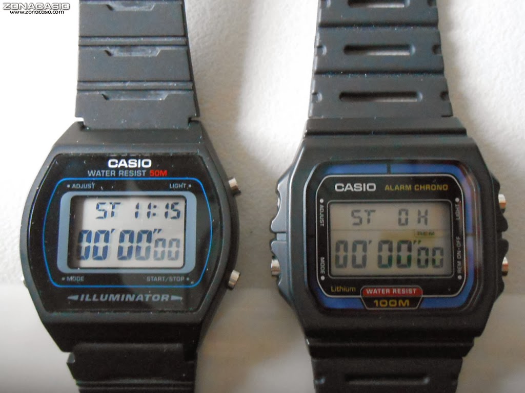 Zona Casio: Comparativa: W-720 vs W-202, el rey y el sucesor