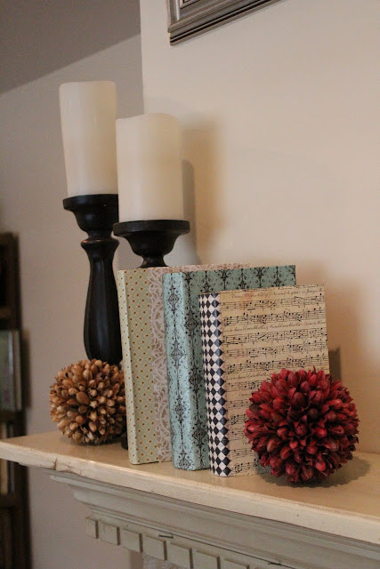 Mommy Vignettes: DIY Hardcover Book Decor