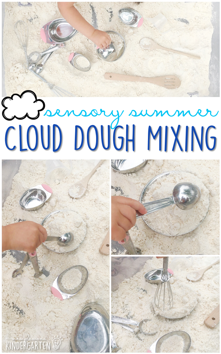 10 Ways to Play with Cloud Dough {Sensory Summer} - Mrs. Plemons ...