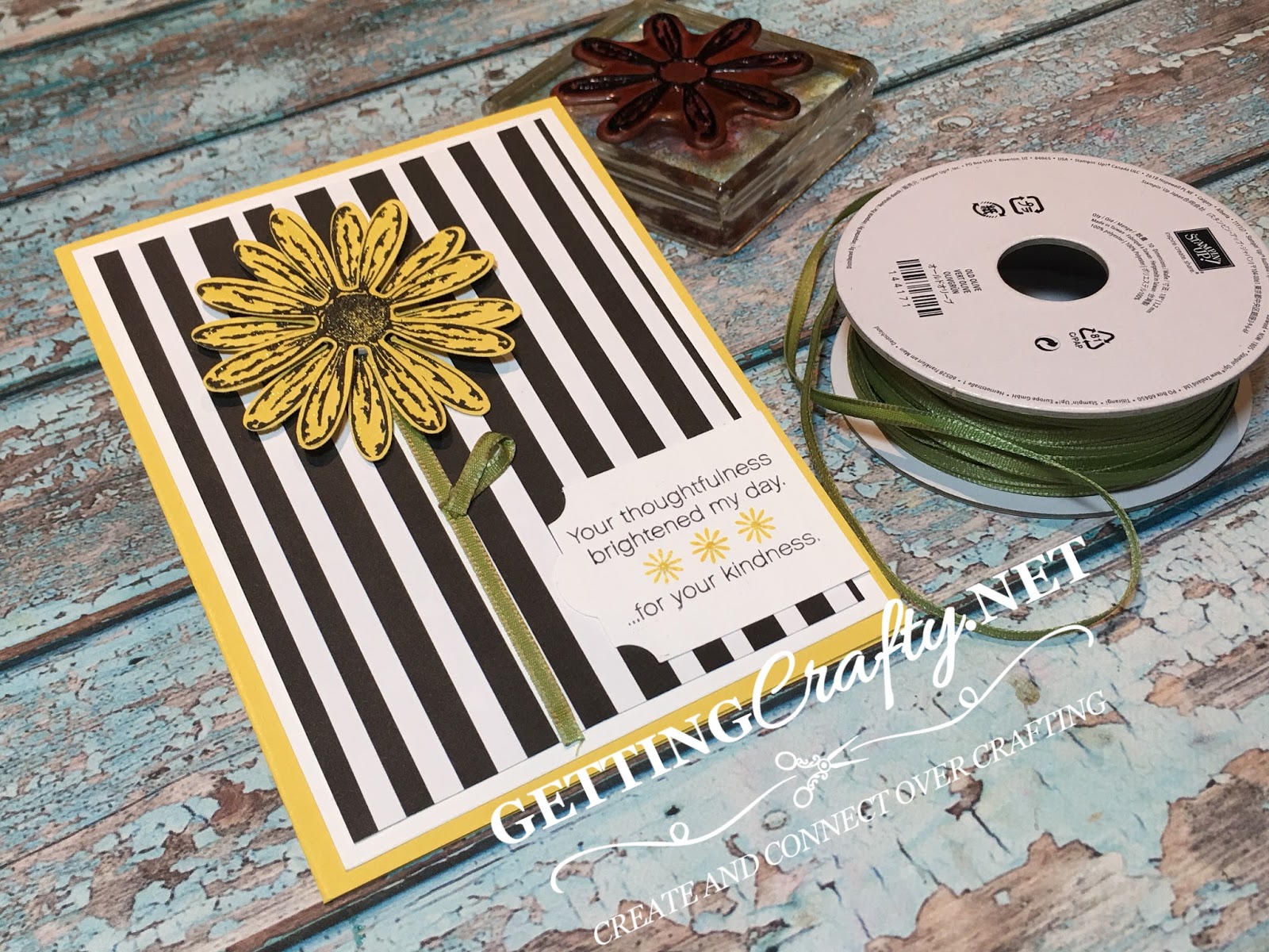 Getting Crafty with Jamie: Delightful Daisy handmade card