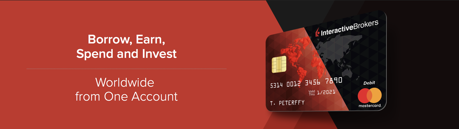 Cartão de débito Interactive Brokers MasterCard - Buscando o primeiro ...