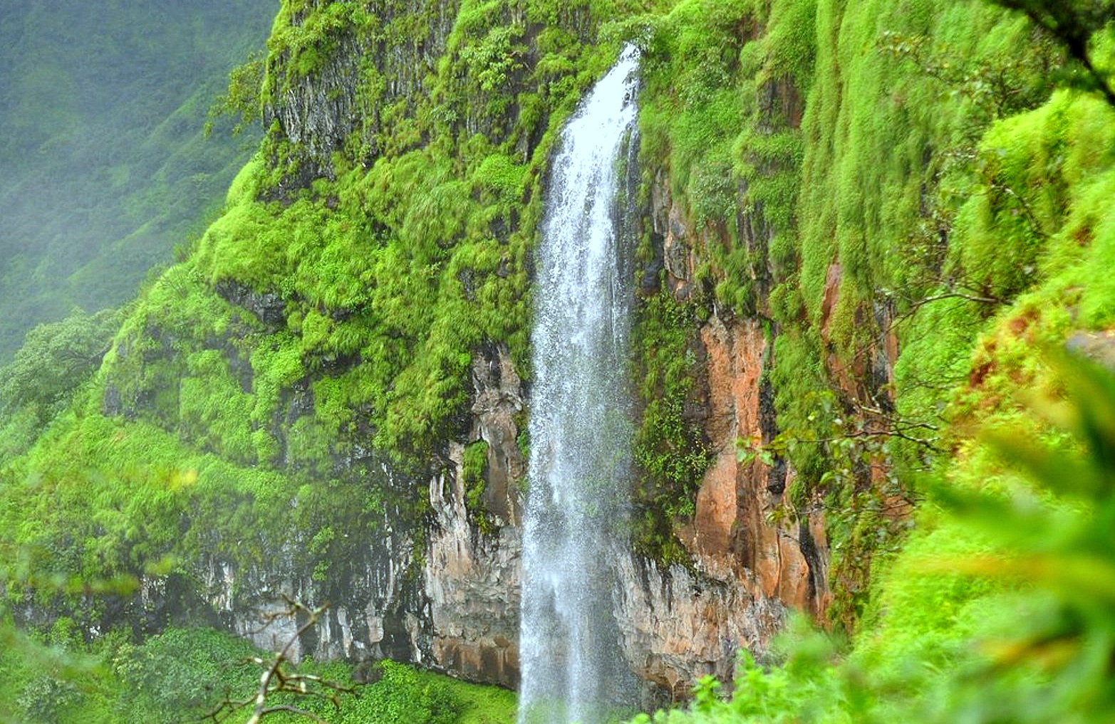 Gods Canvas - Thoseghar Waterfalls : Tall, heavy and lush, these ...