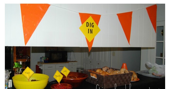 Crafting Play: Construction Truck Birthday Party