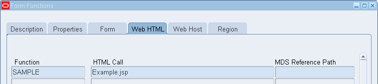 ADFUsefulTips: Launching the Oracle ADF application from the Oracle EBS