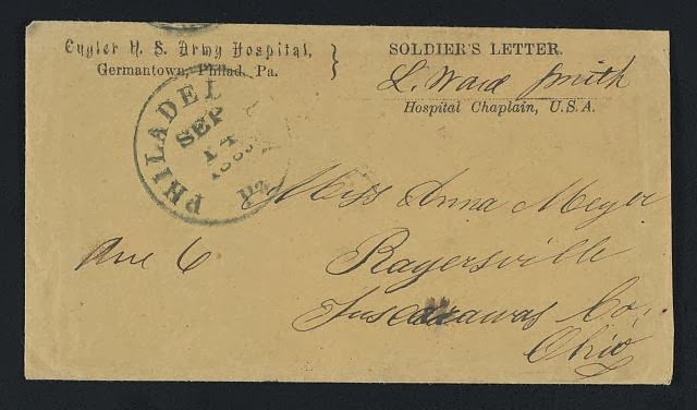 Civil War Stationery Journal: Civil War "Soldier's Letter" Envelope ...