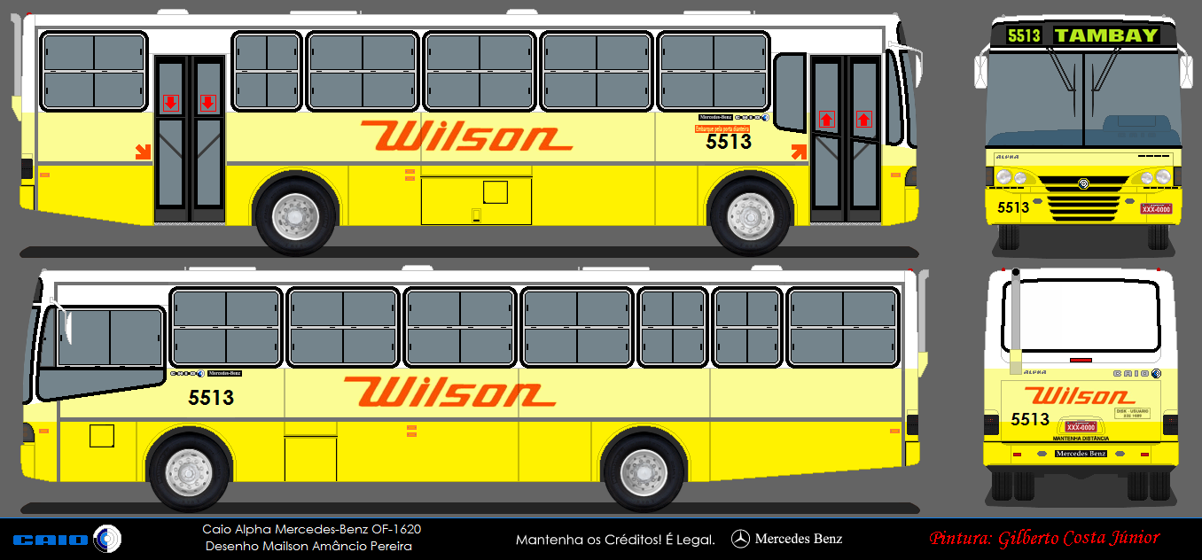 Série histórica: Caio Alpha na Borborema e Wilson - Ônibus & Transporte