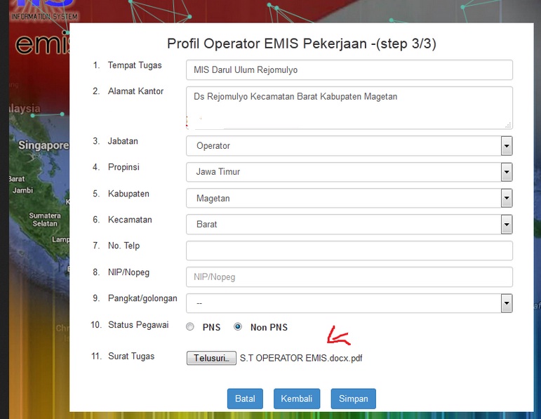 Cara Mendaftar di Akun Emis terbaru - Dunia Sekolah