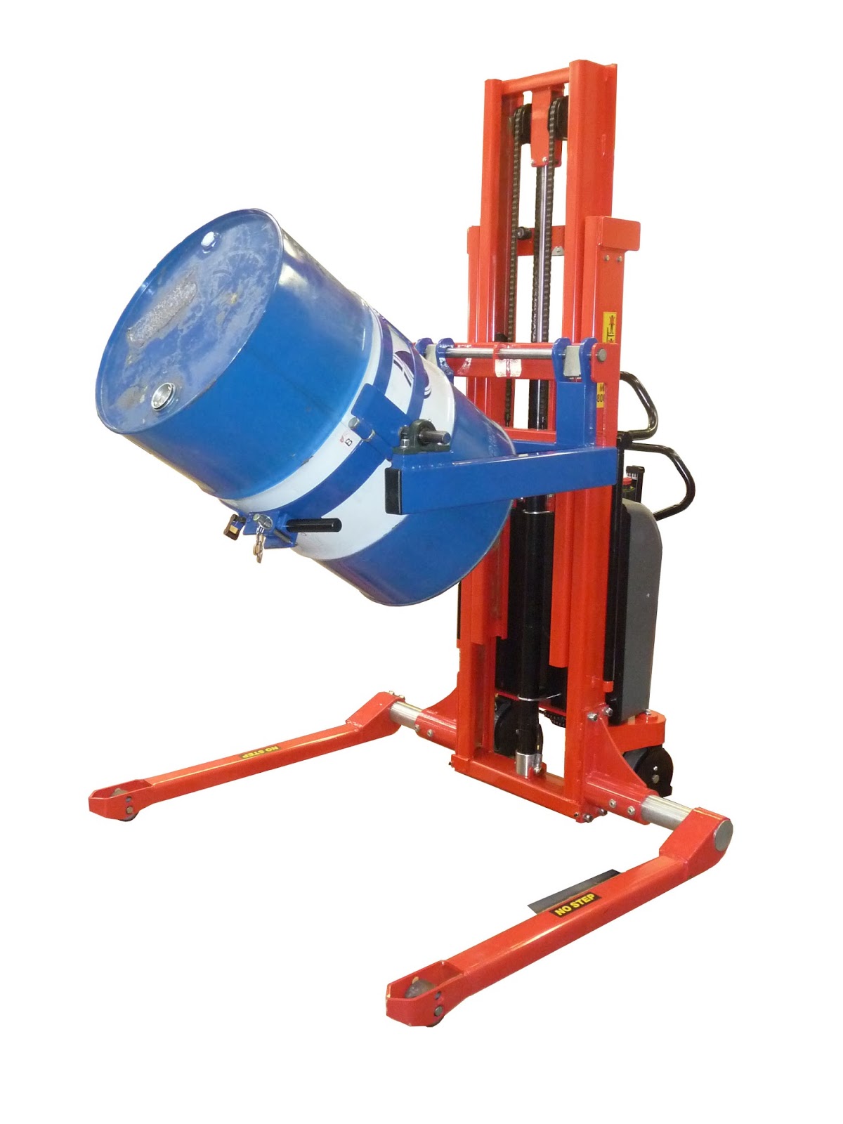 Packline Materials Handling: Forward Tipping Drum Rotator from Packline
