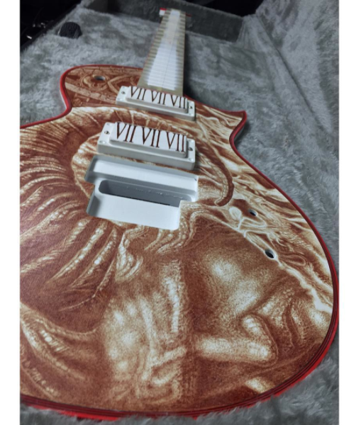 Custom ESP Guitar For Gary Holt of Exodus and Slayer Painted With His ...