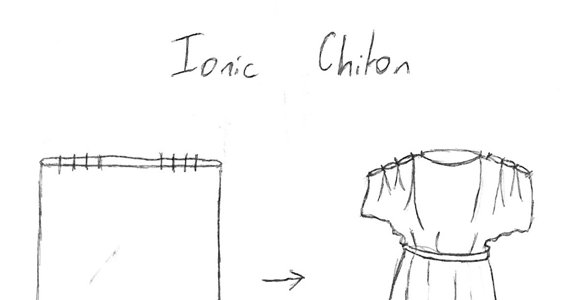 Yet Another SCA Sewing Blog.: Ancient Myths: The Simple Greek Chiton