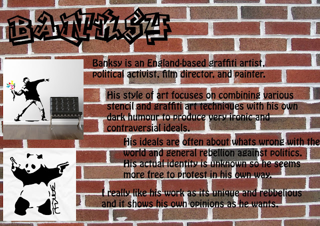 Digital Art Exam: Banksy