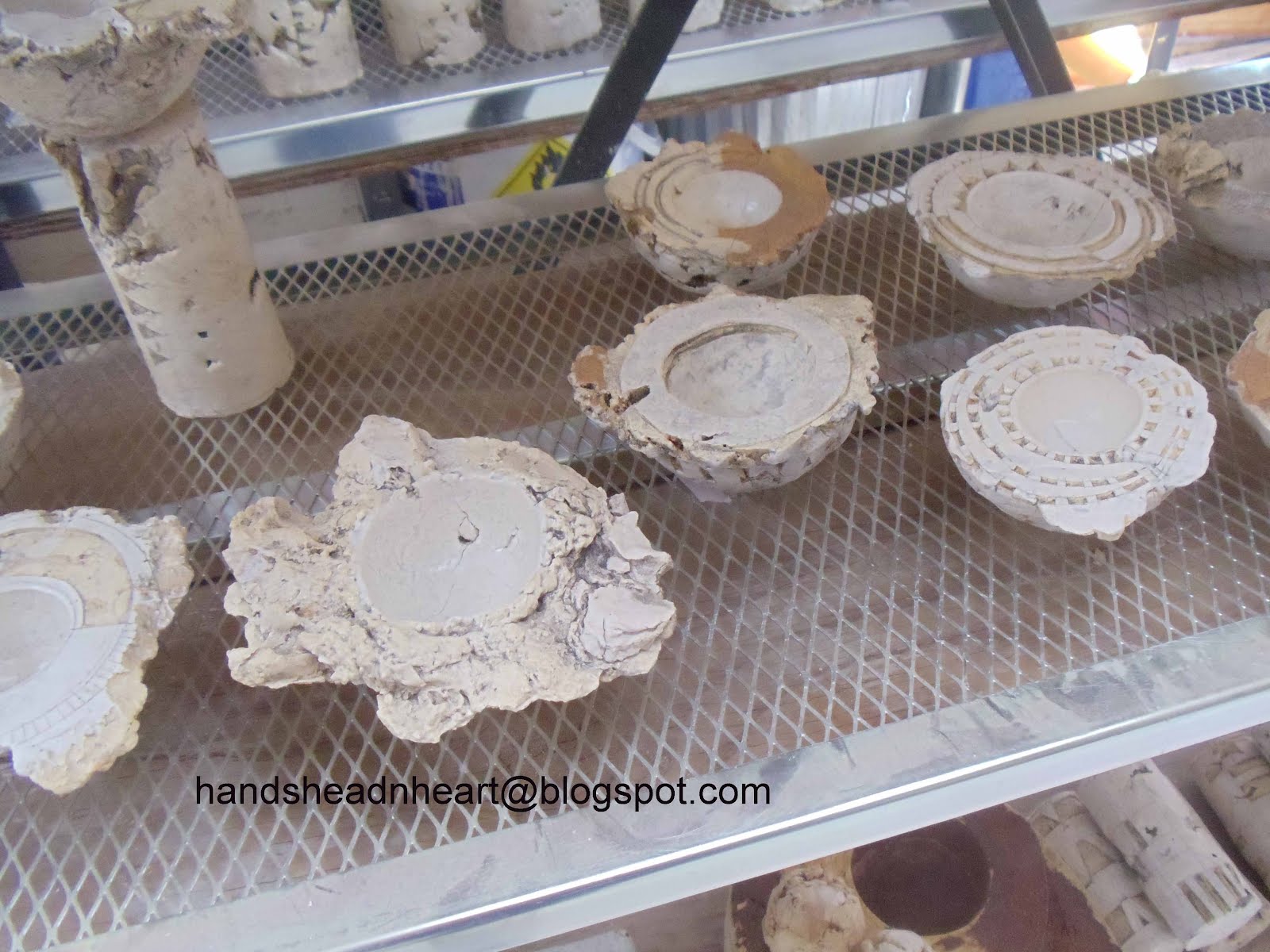 Hands, Head 'n Heart in the Artroom: Ceramic Studio Tour '12, First stop