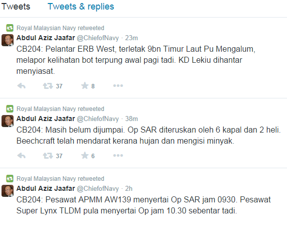 Sarawakian Marks: Terkini - tanda awal kelibat Bot tempur CB204?