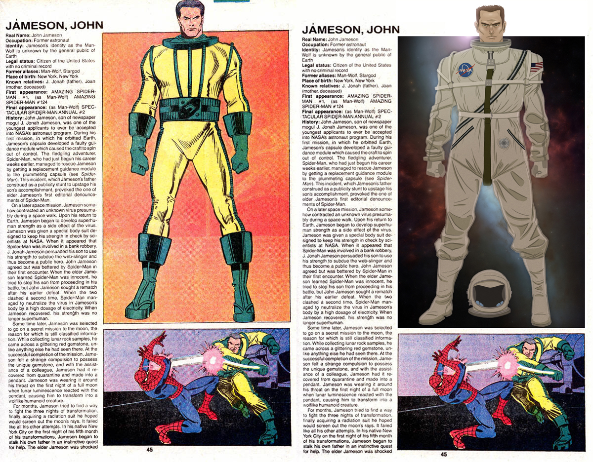 The Official Handbook to the Marvel Universe - REDUX Edition: JOHN ...