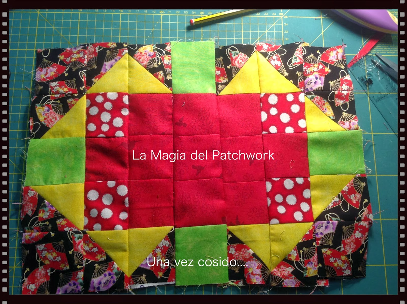 LA MAGIA DEL PATCHWORK: TUTORIAL BOLSO NECESER EN FOTOGRAMA