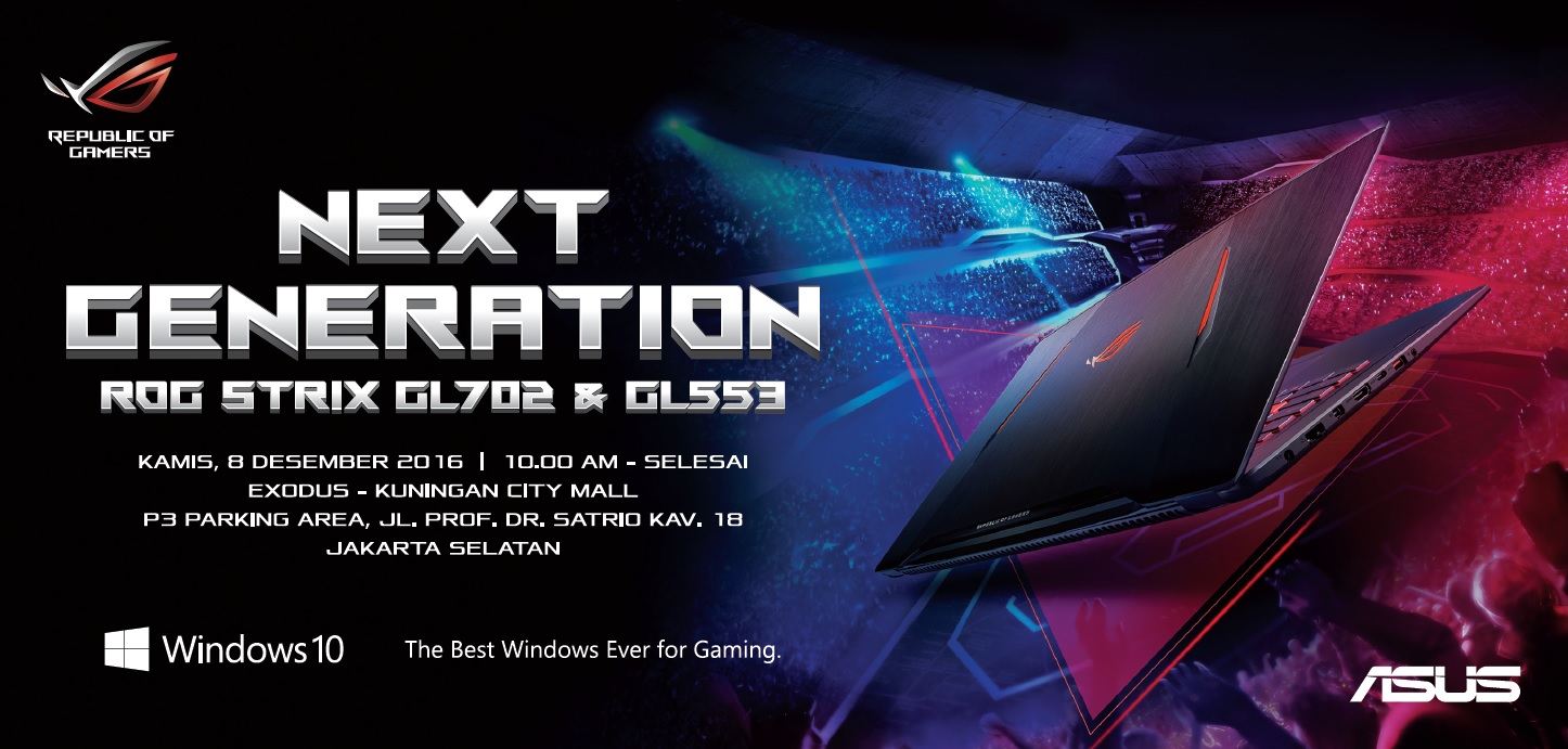 MaseKorner.com: ASUS ROG Strix GL702 & GL553, The Next Generation ...