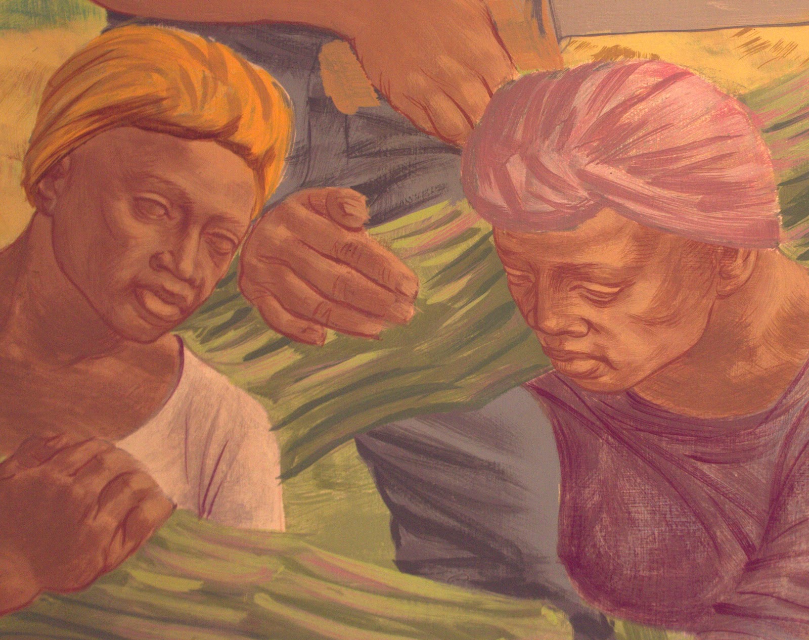 George Beattie's Murals at GMOA