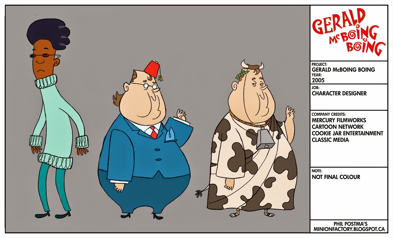 MINION FACTORY: 2005 - Gerald McBoing Boing