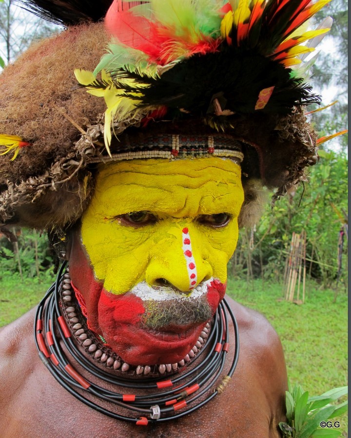 Nature Wonders Gershonized: Papua New Guinea - Huli people Sing Sing
