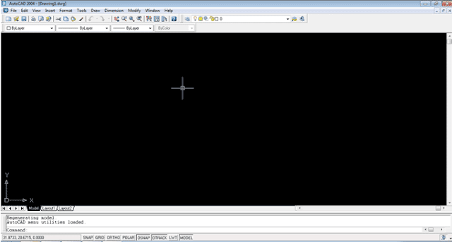 Navbar dan Subnavbar Auto CAD 2004 - Belajar AutoCAD Autodidak
