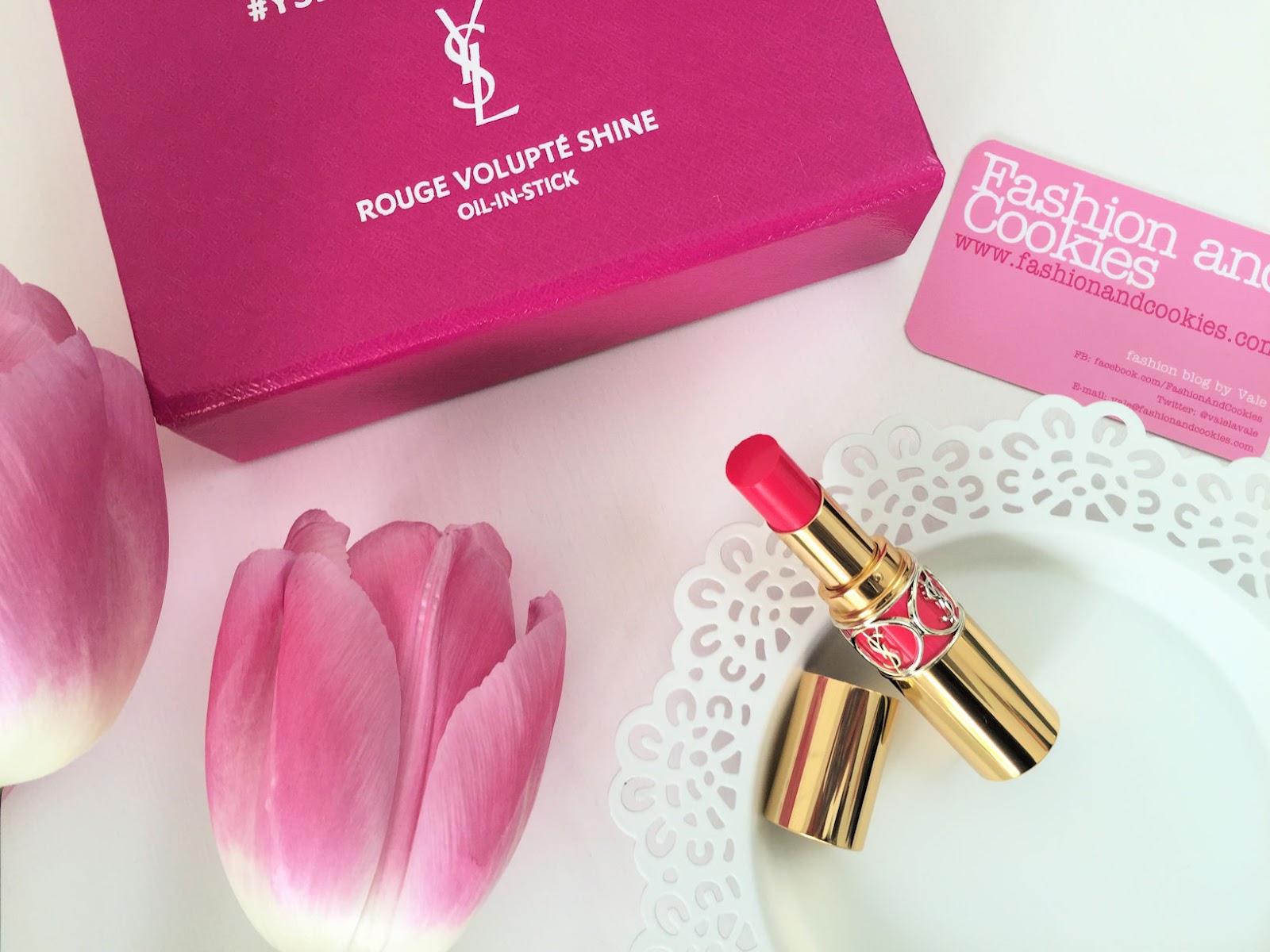 YSL Rouge Volupté Shine | Fashion and Cookies - fashion and beauty blog