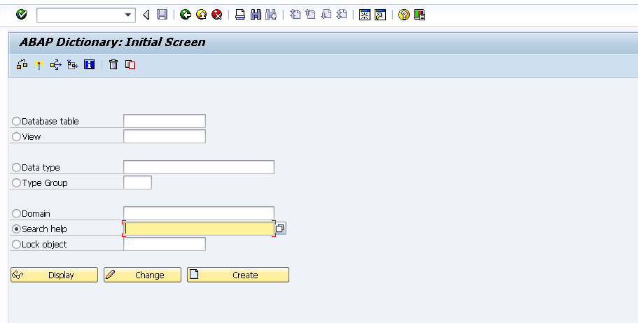 SAP TECH: Collective Search Help