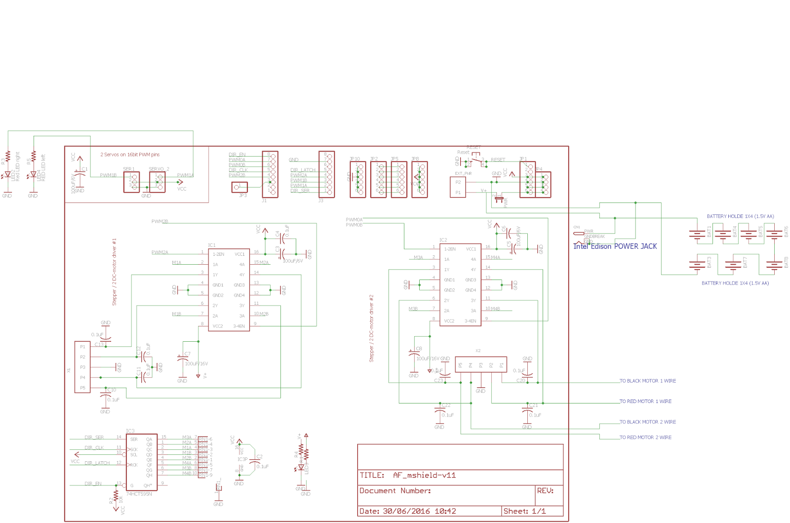 Vellamy's blog about Arduino: Testing Arduino_Motor_Shield_V1 with ...