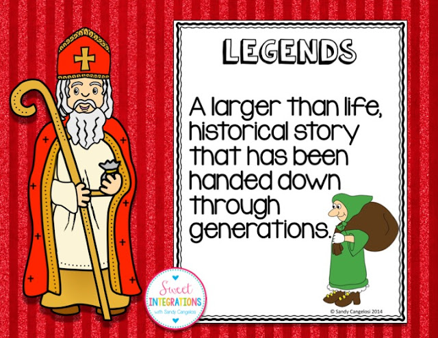 Reading Christmas Legends: The Baker's Dozen FREEBIE | Sweet Integrations